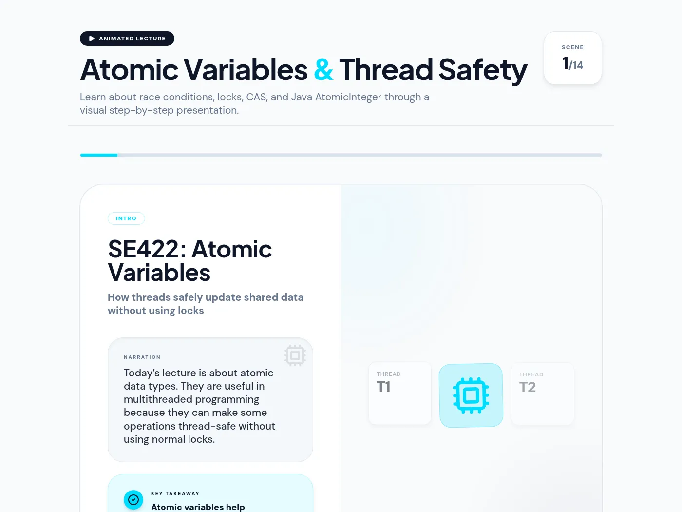 Atomic Thread Safety Lecture