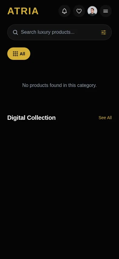 Atria Luxe Shop App