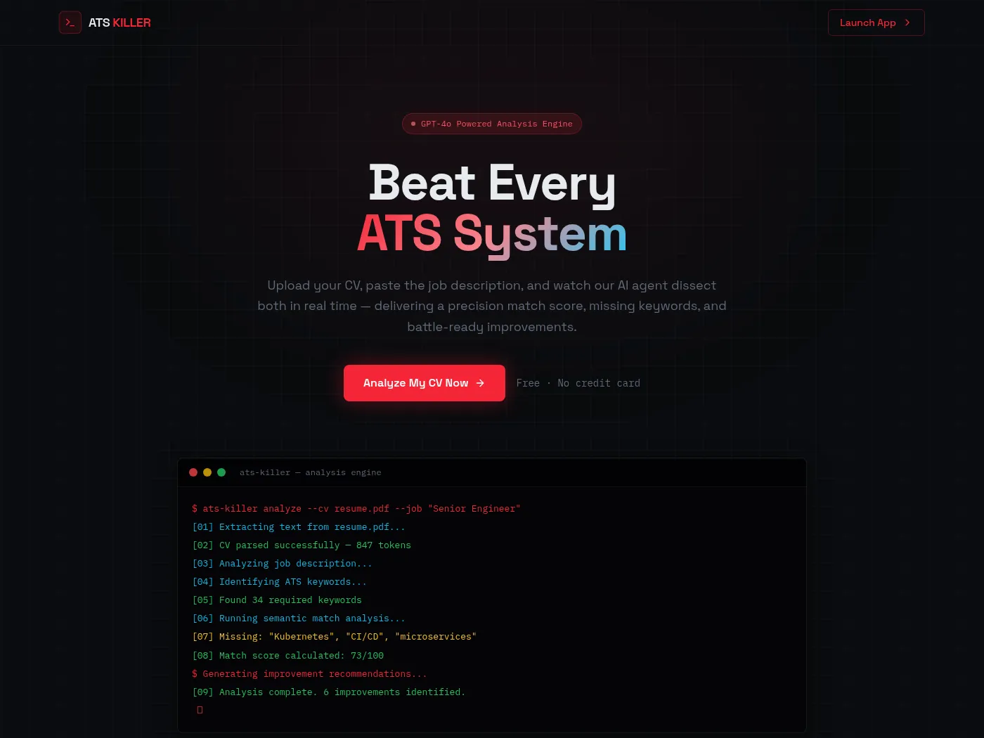 ATS Killer AI