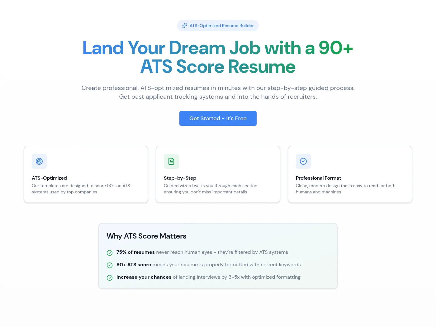 ATS Resume Builder
