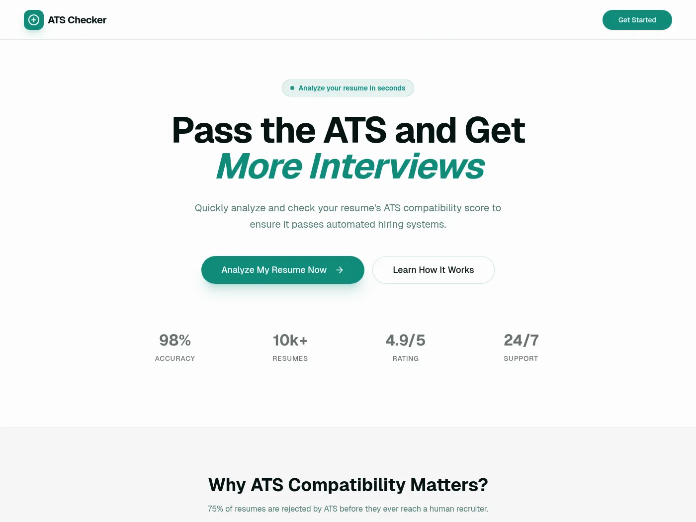 ATS Score Checker