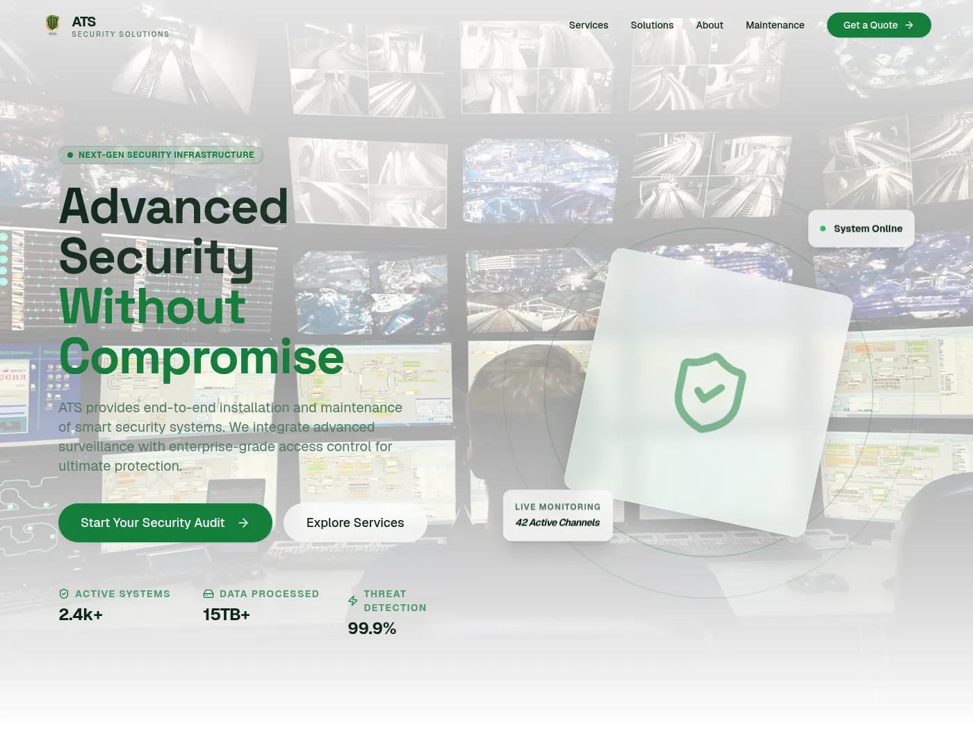 ATS Security Solutions Site