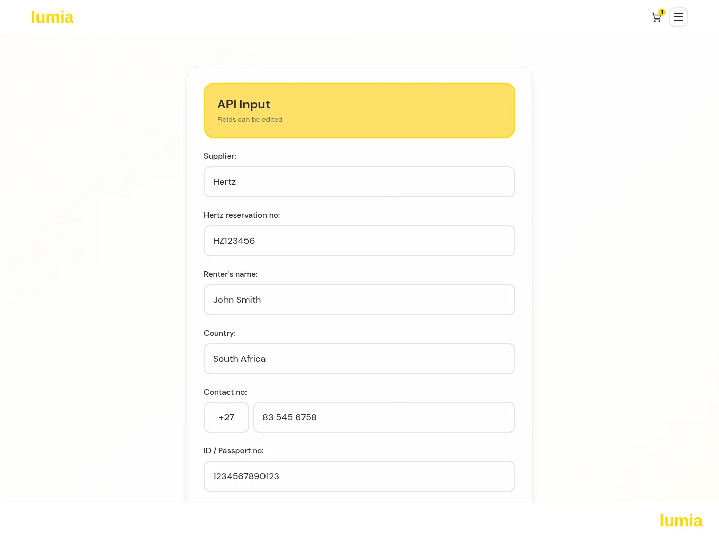 Attached Code Project