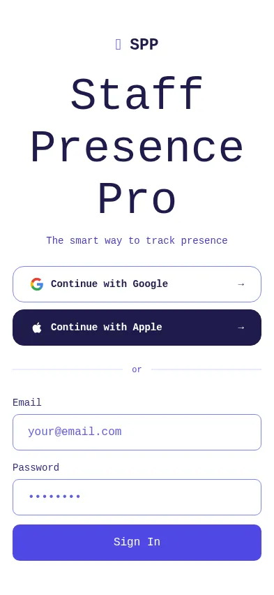 Staff Presence Pro
