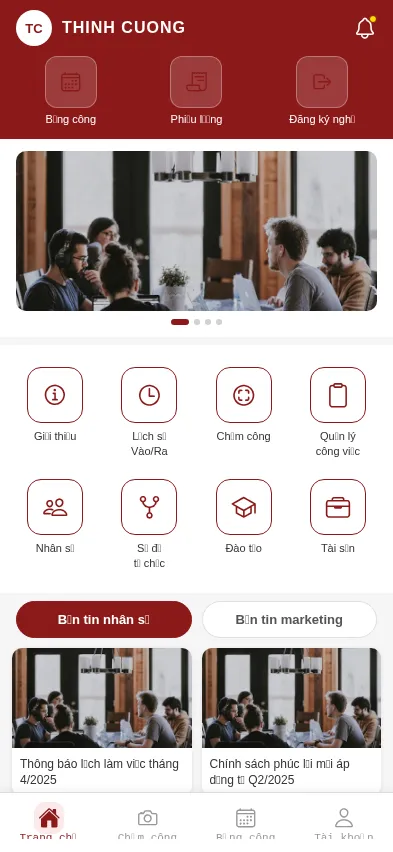 TimeCheck Attendance App
