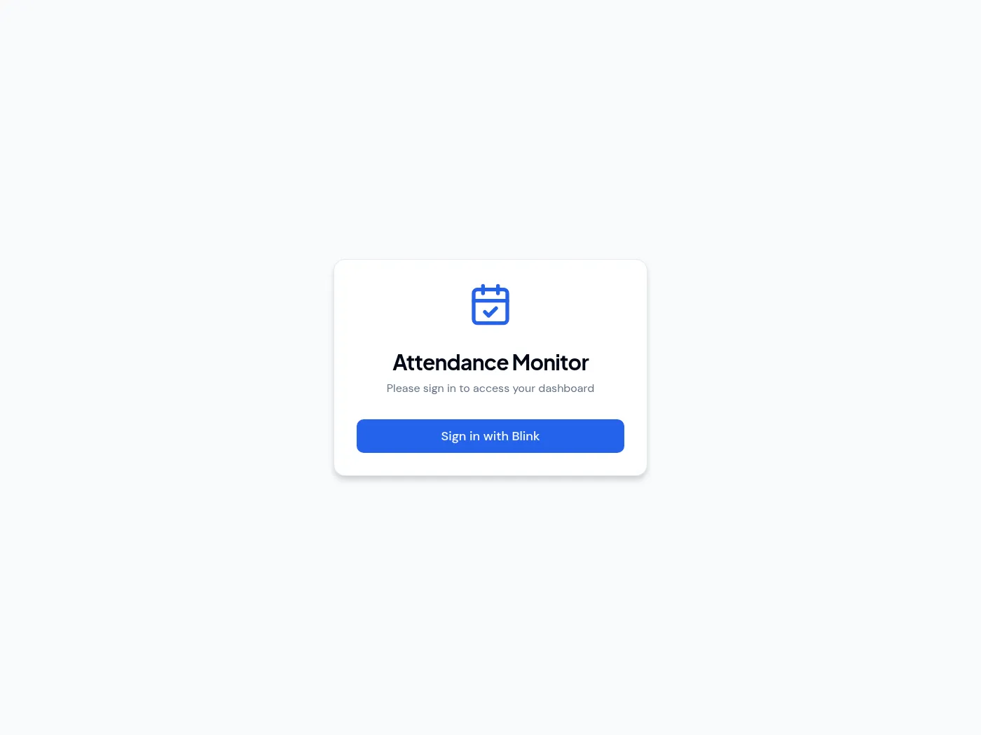 Smart Attendance Monitor