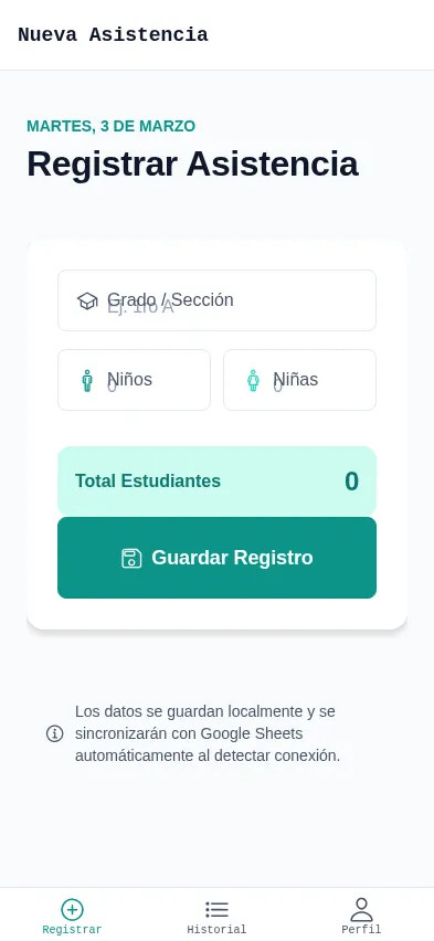 Attendance Tracker Offline
