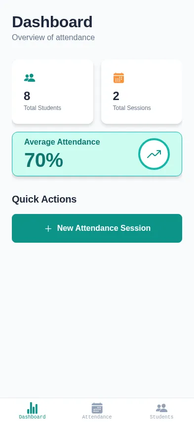 Quick Attendance Tracker