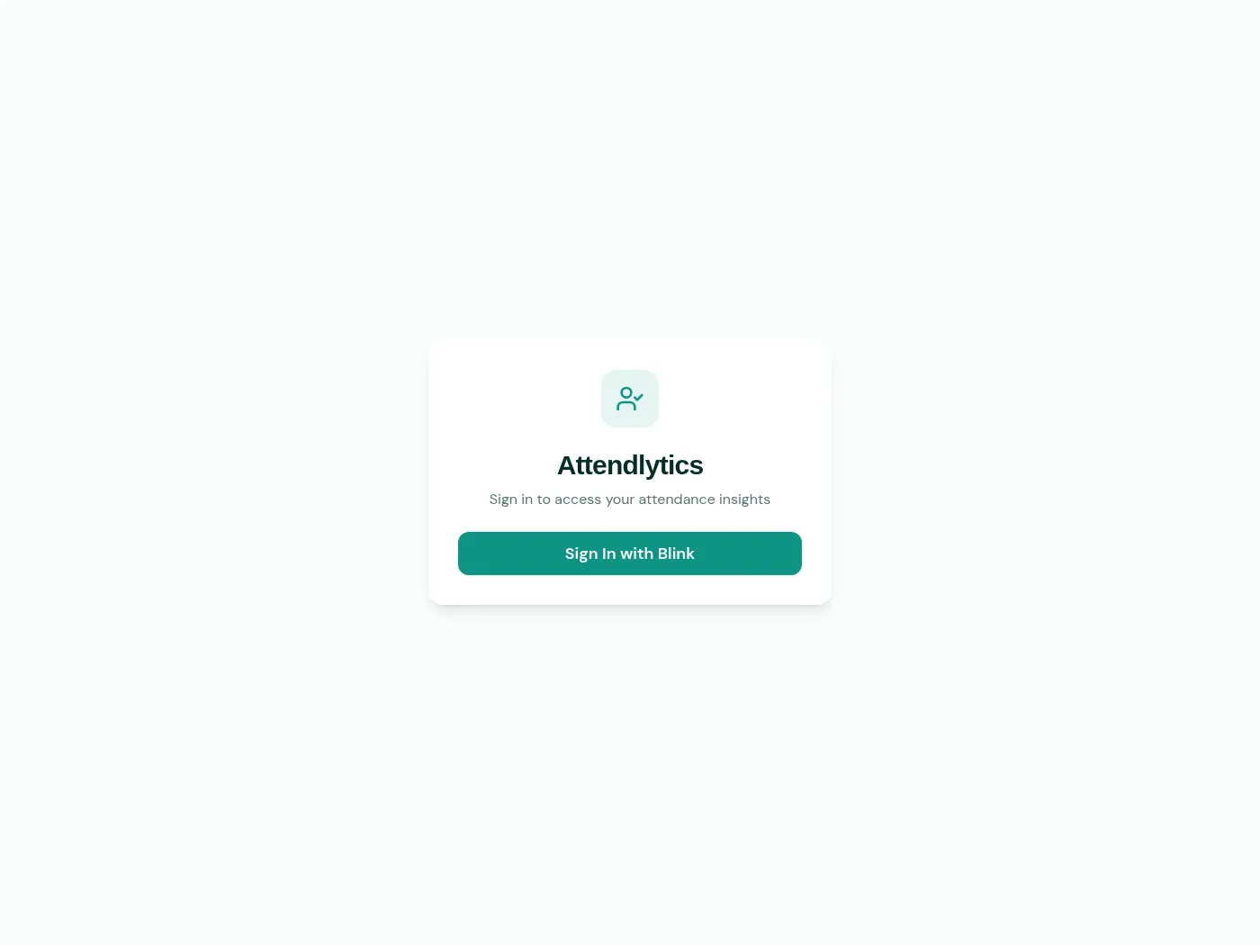 Attendance Trends Dashboard