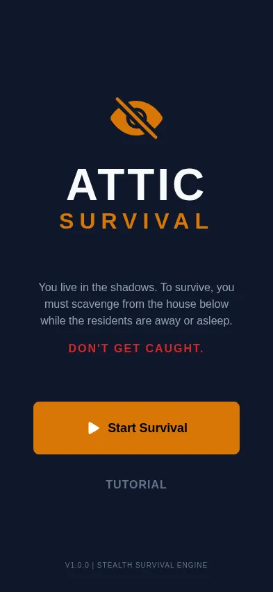 Attic Survival Game