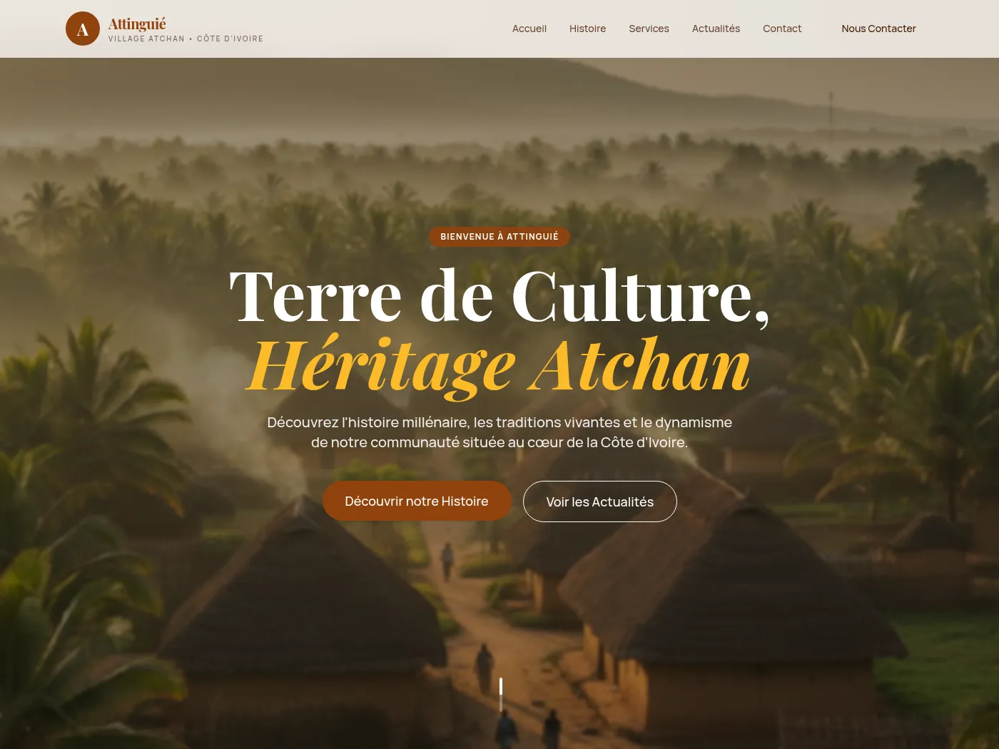 Attinguié Chiefdom Site