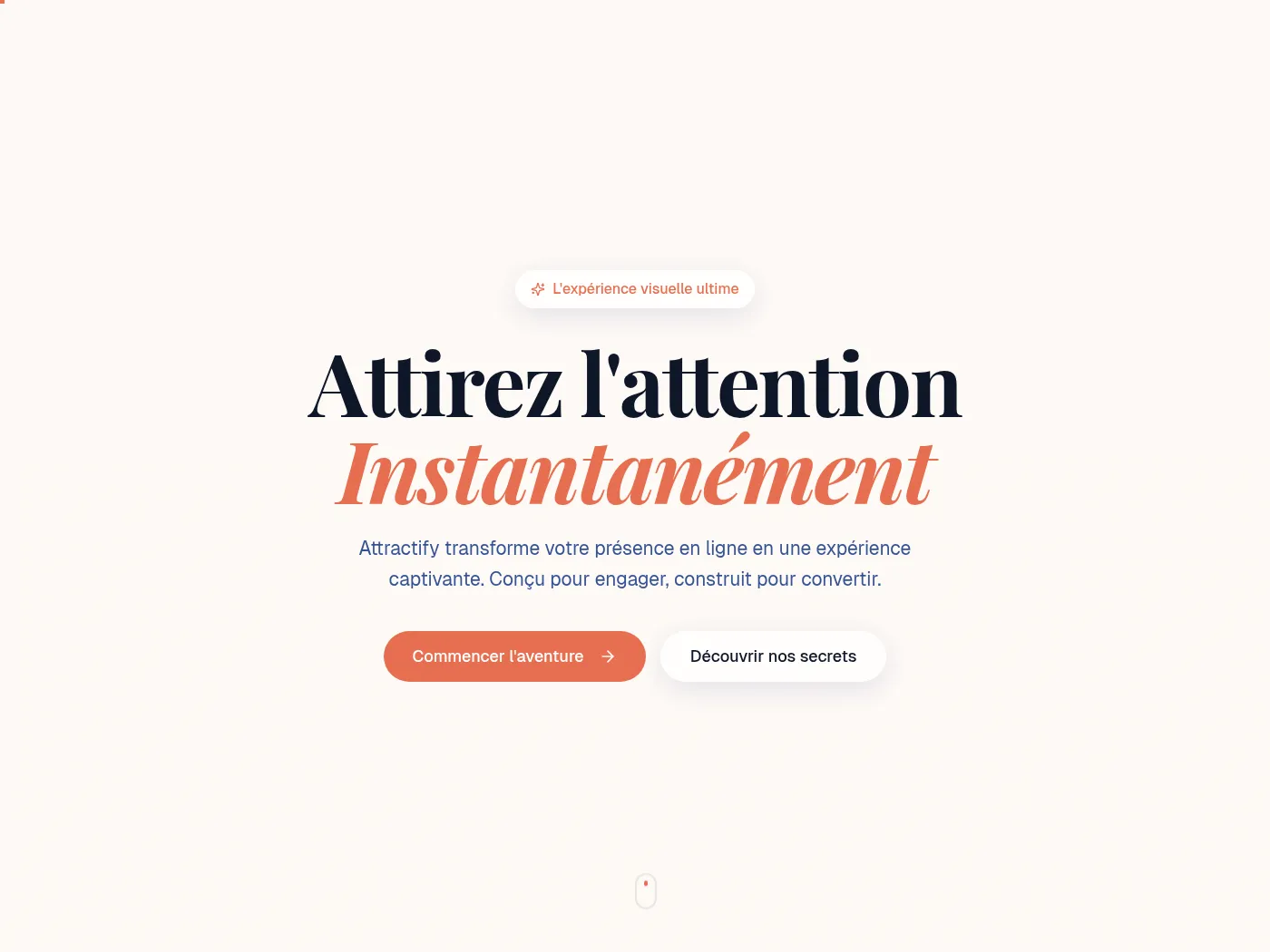 Attractify Web Portal