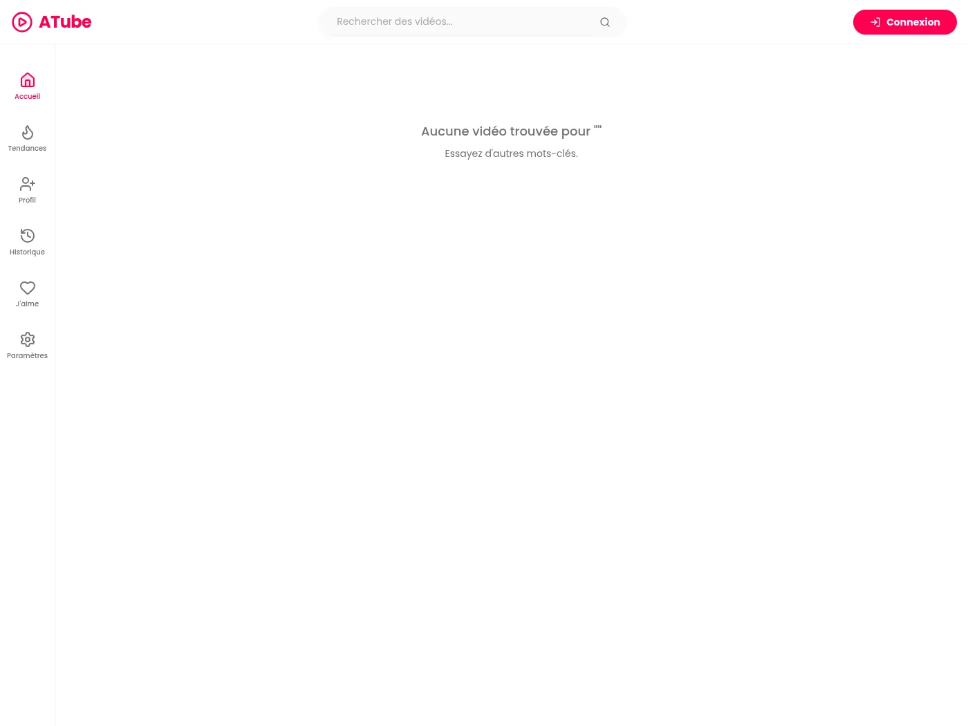 ATube Short Video Web App