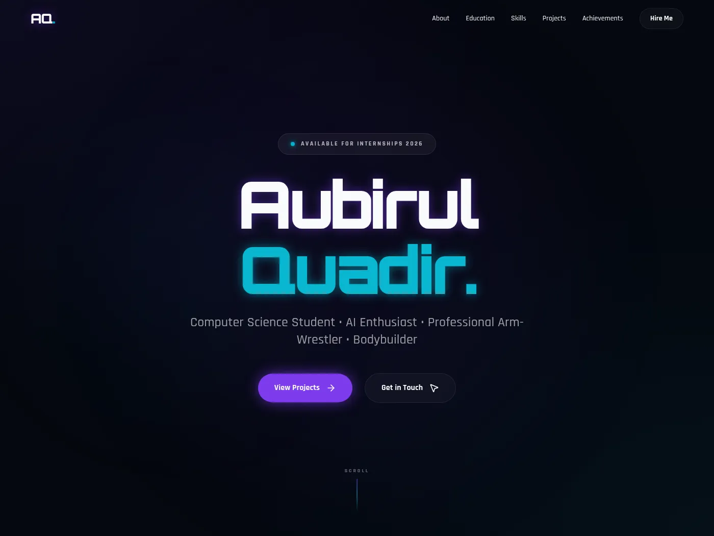 Aubirul Quadir Portfolio