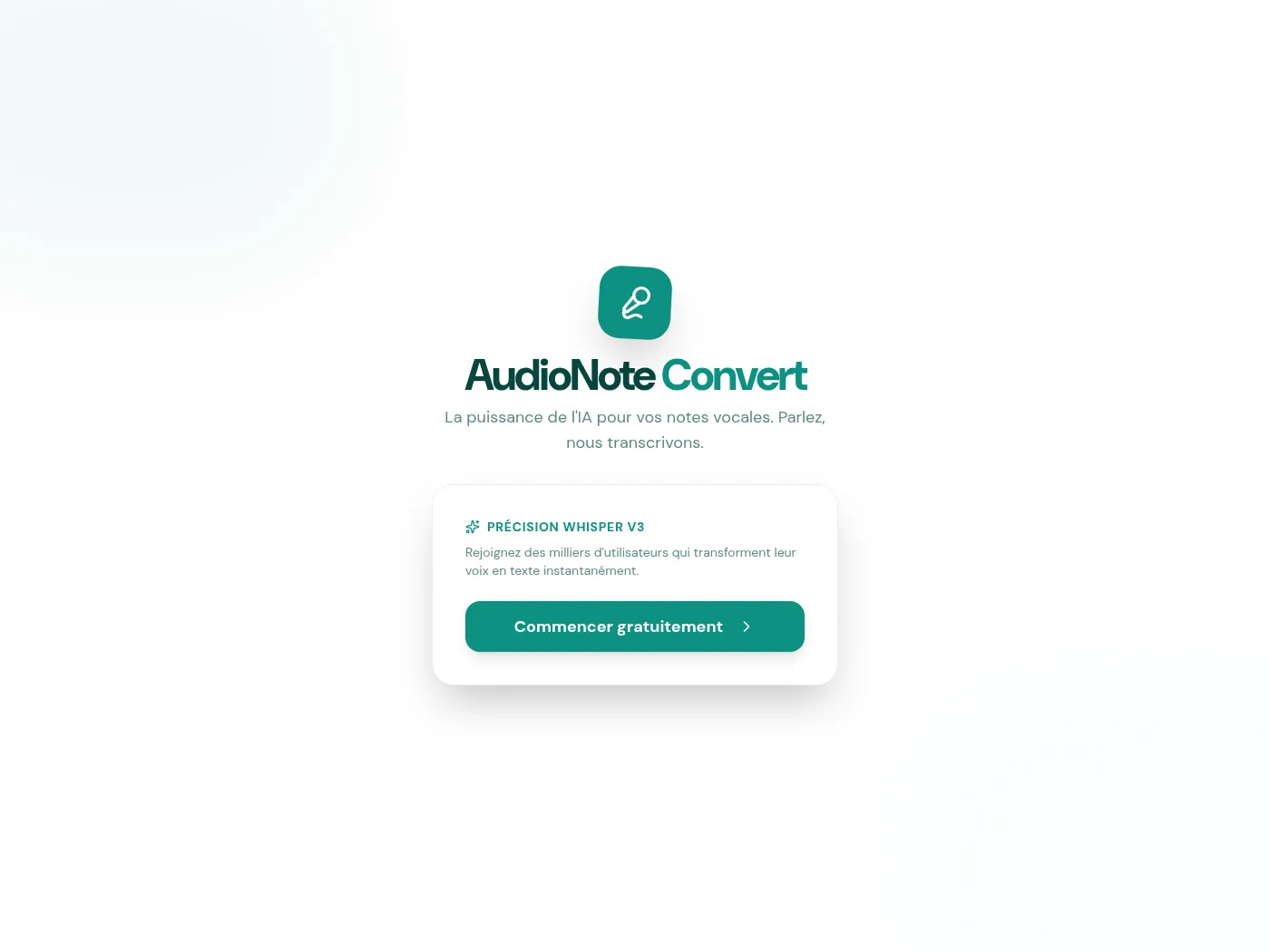 AudioNote Convert