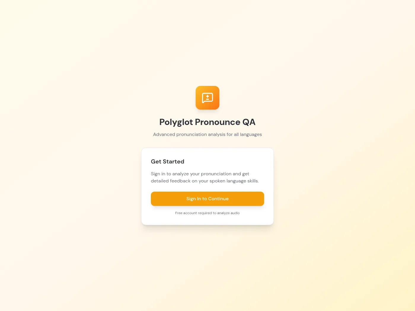 Polyglot Pronounce QA