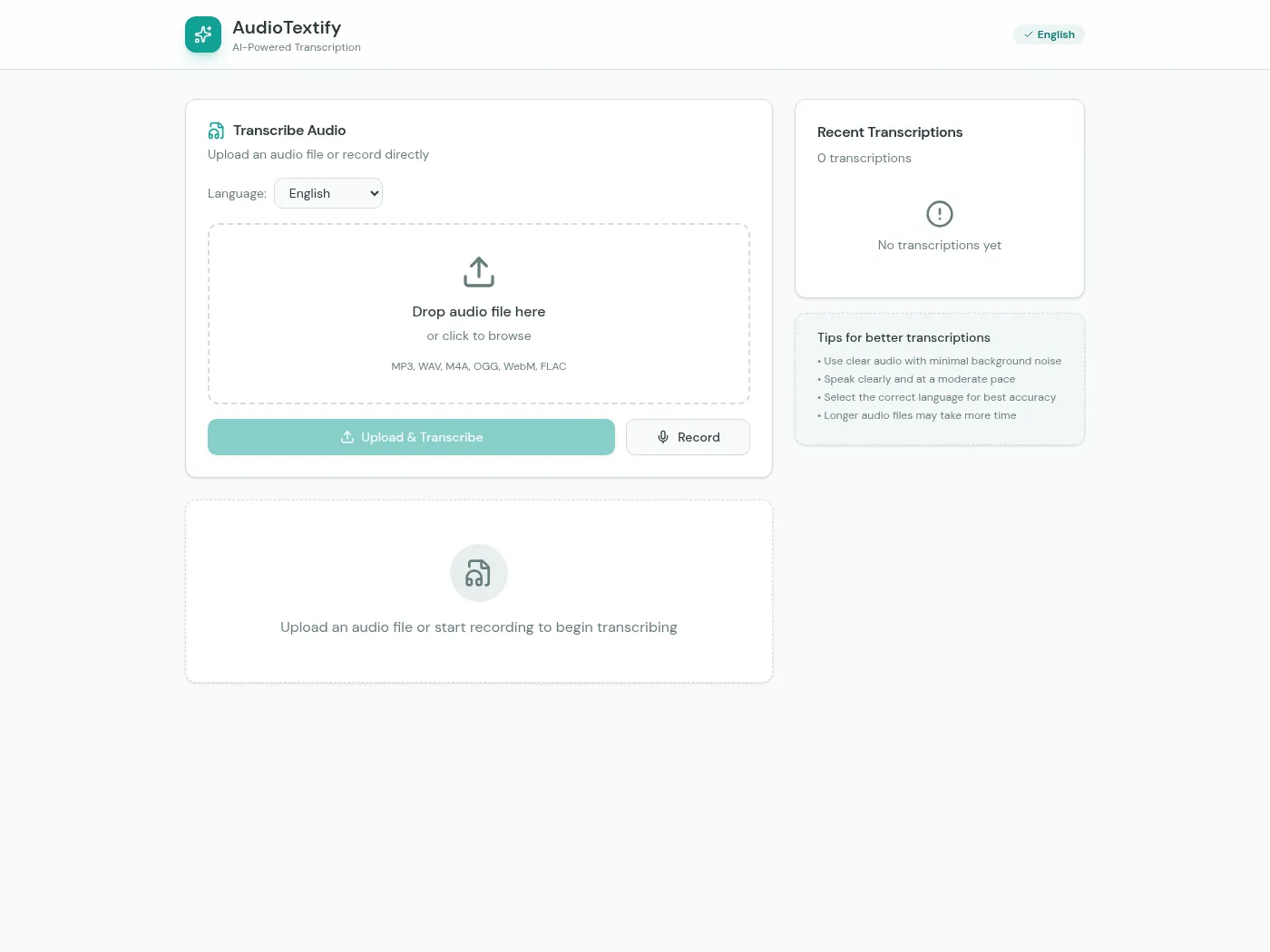 AudioTextify