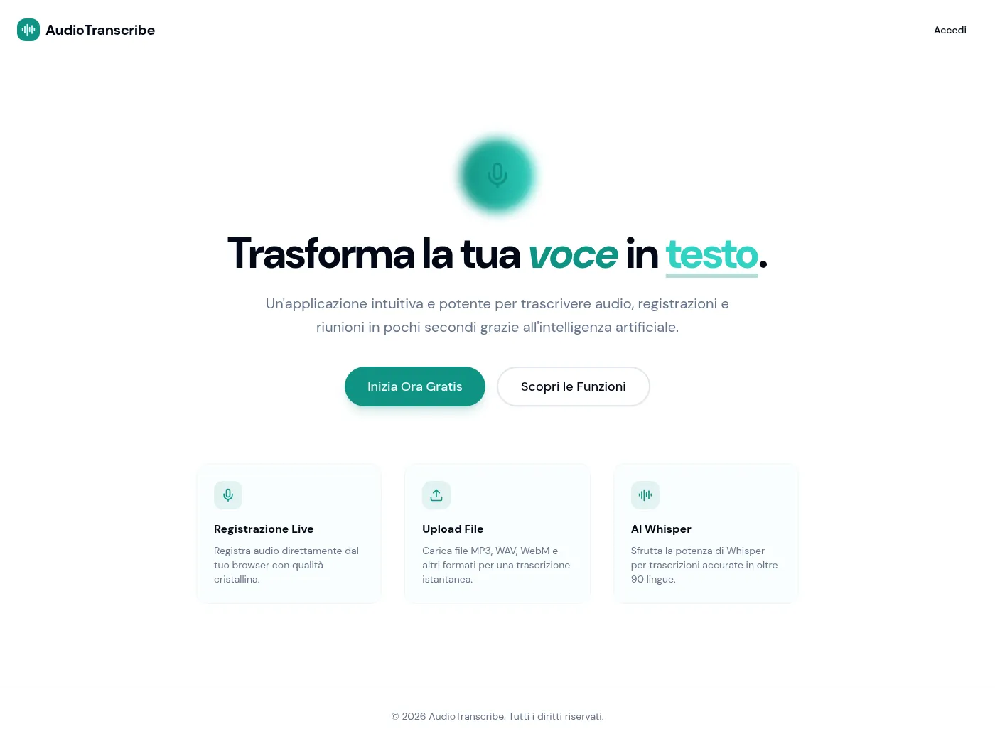 Audio Transcriber App