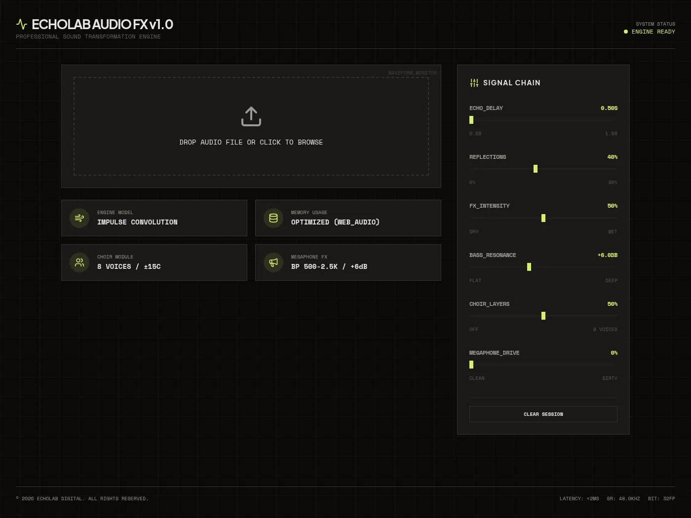 EchoLab Audio FX