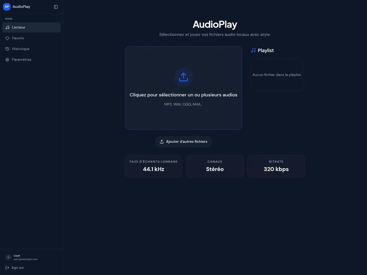 AudioPlay Platform