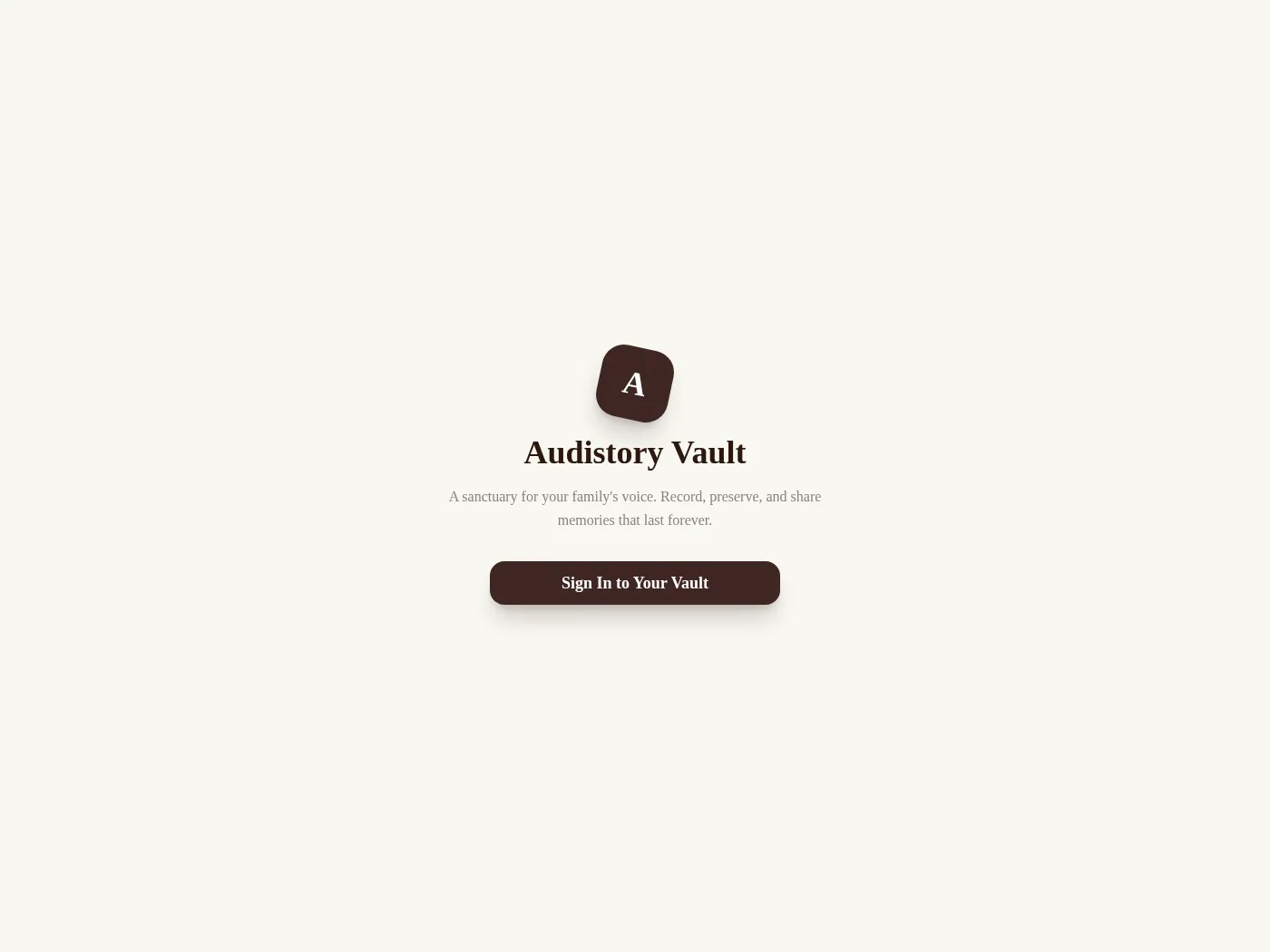 Audistory Vault
