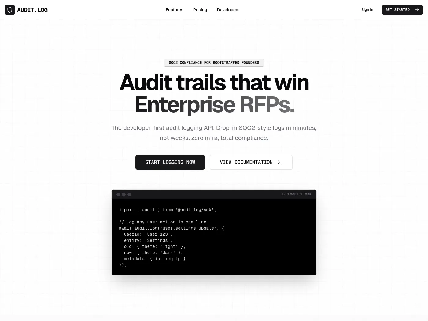 Compliance Audit Logger