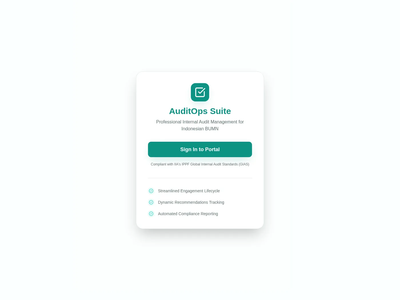 AuditOps Suite