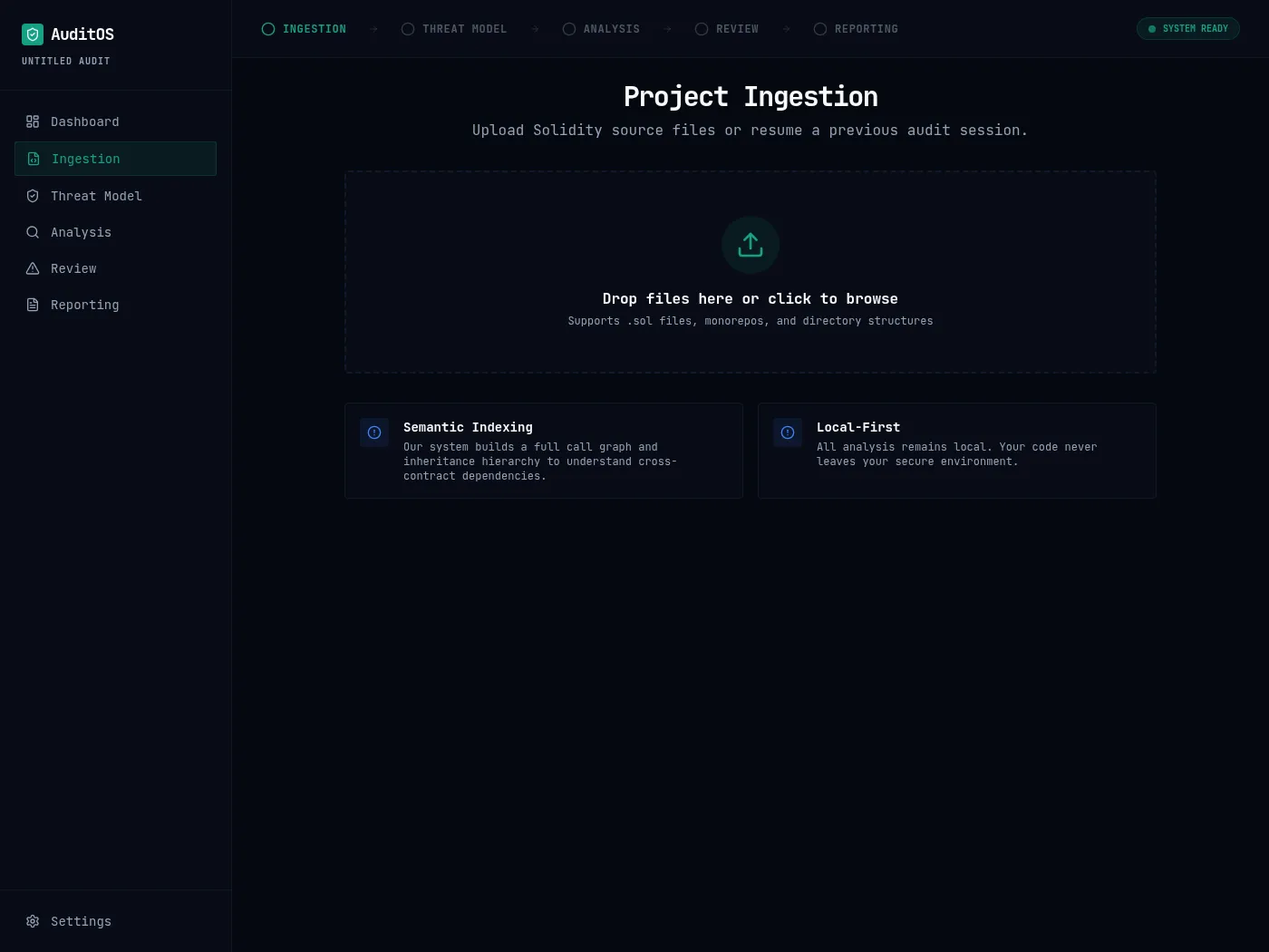 AuditOS: Evidence-Driven Smart Contract Auditor
