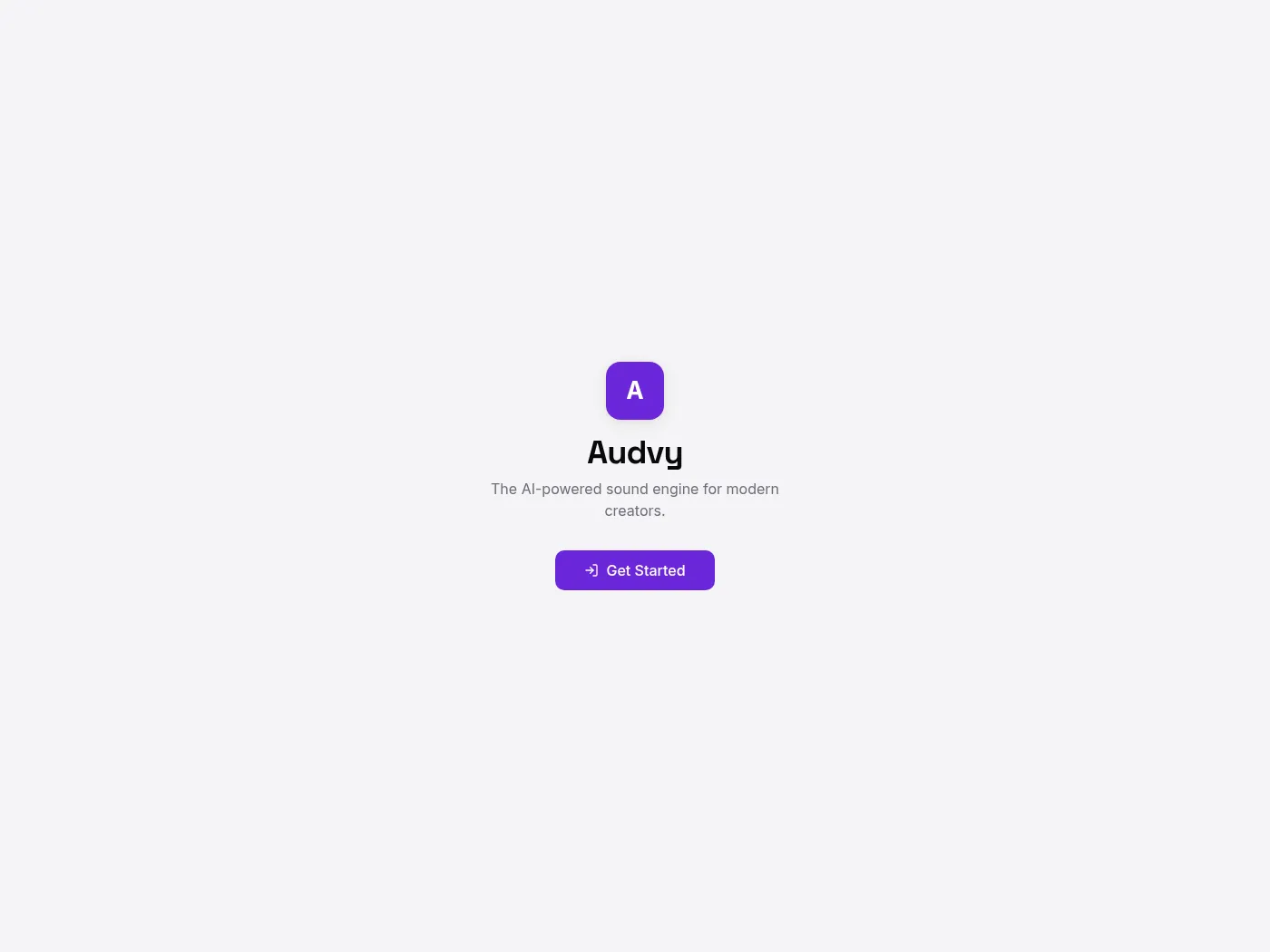 Audvy Sound Search