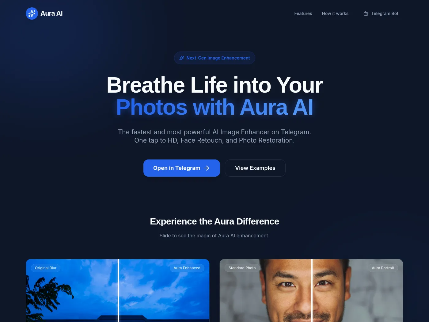 Aura AI Enhancer Bot