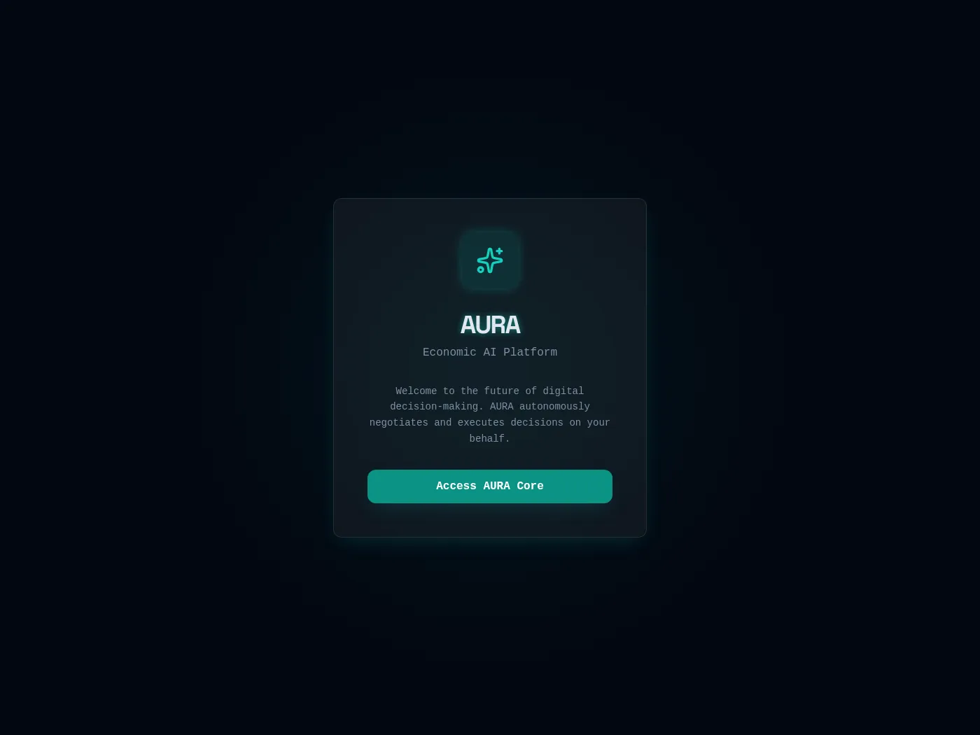 AURA — Economic AI Platform