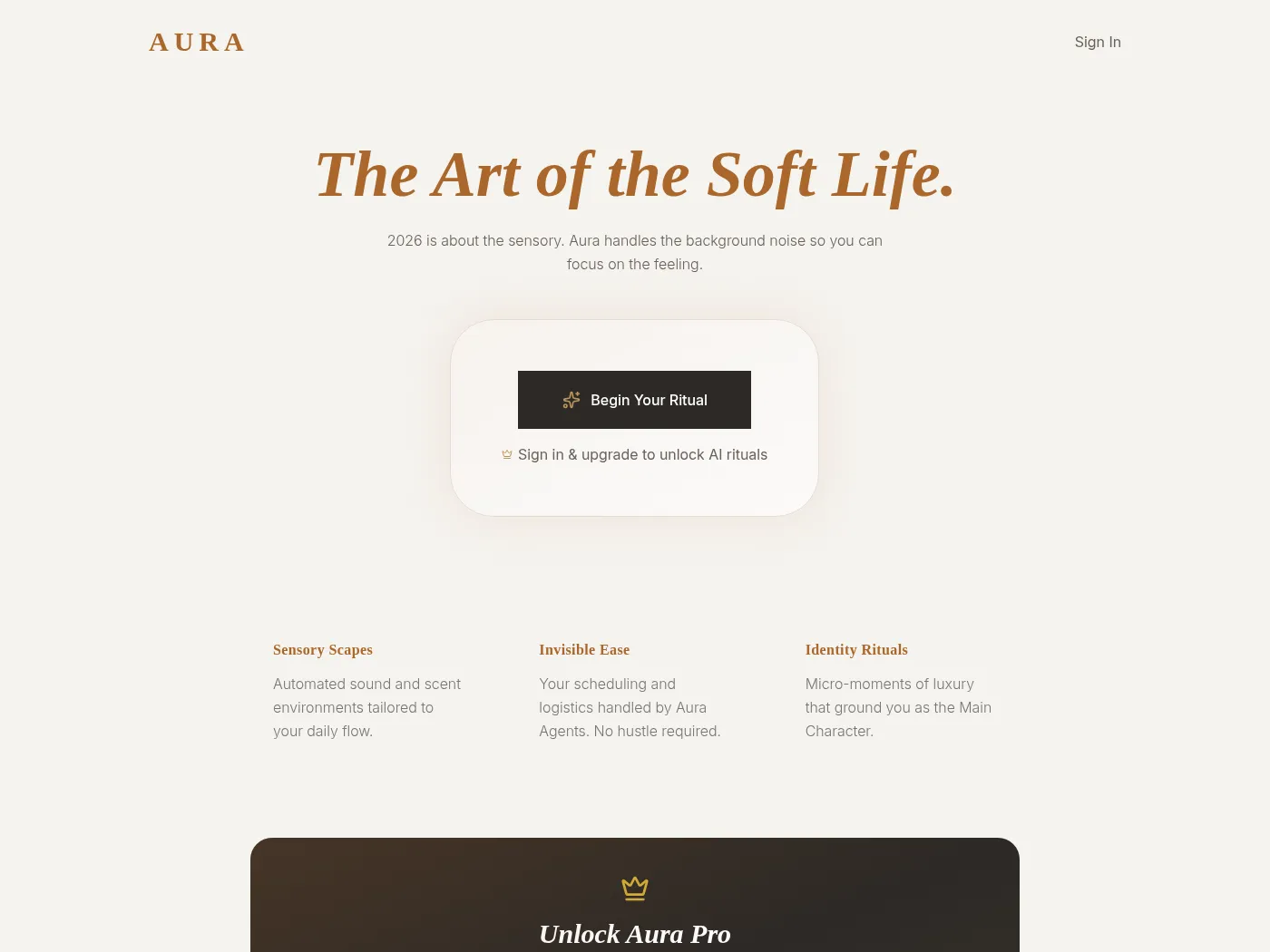 Aura Brand Showcase