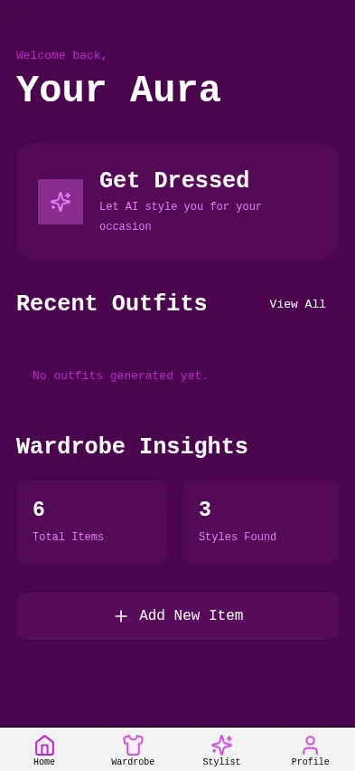 Aura Wardrobe Stylist