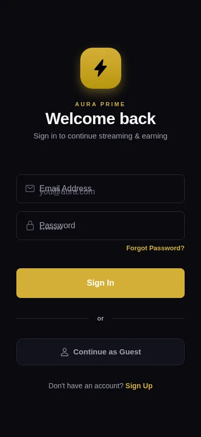 Aura Prime Social Crypto