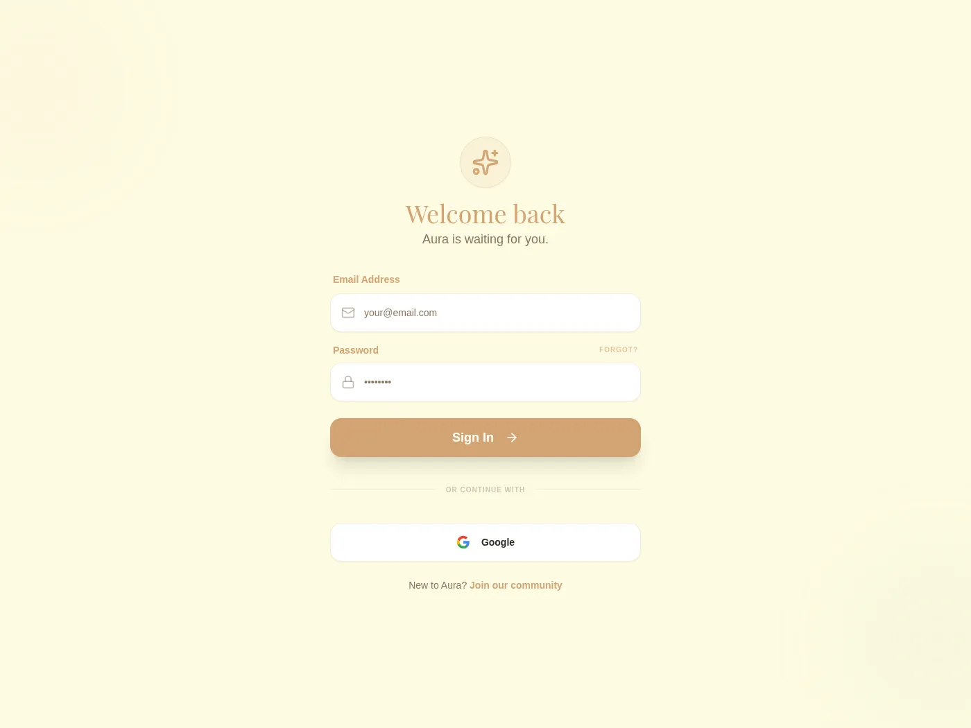 Aura Wellness Companion