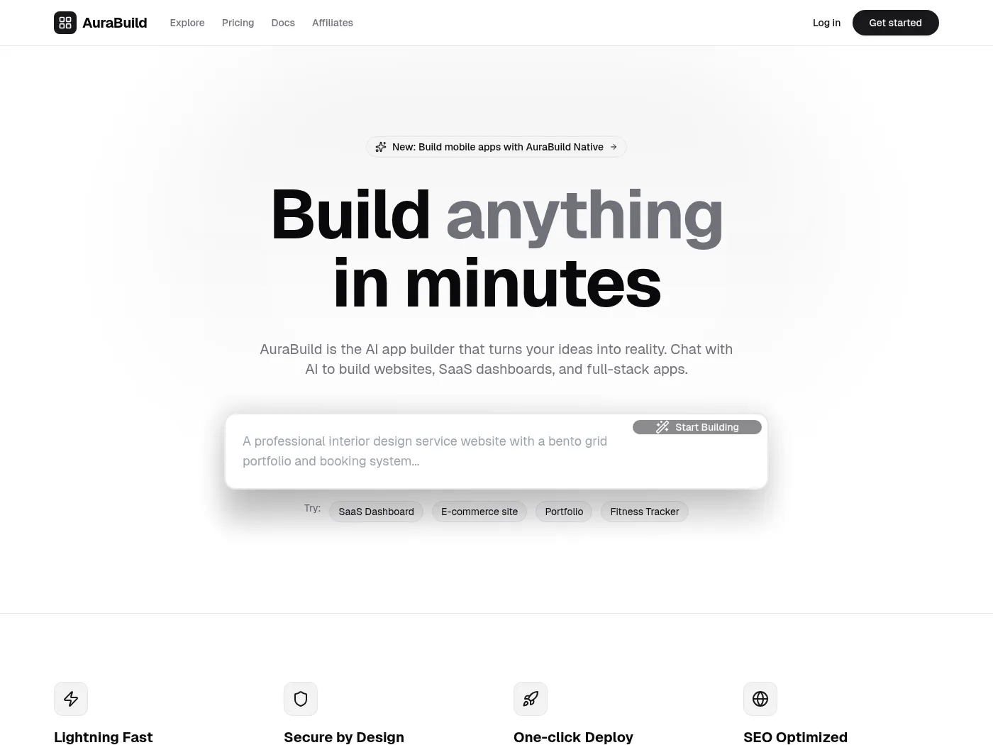 AuraBuild Web Clone