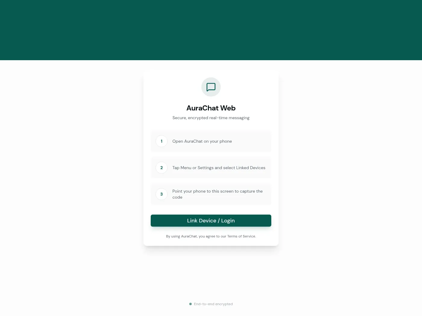 AuraChat Messenger