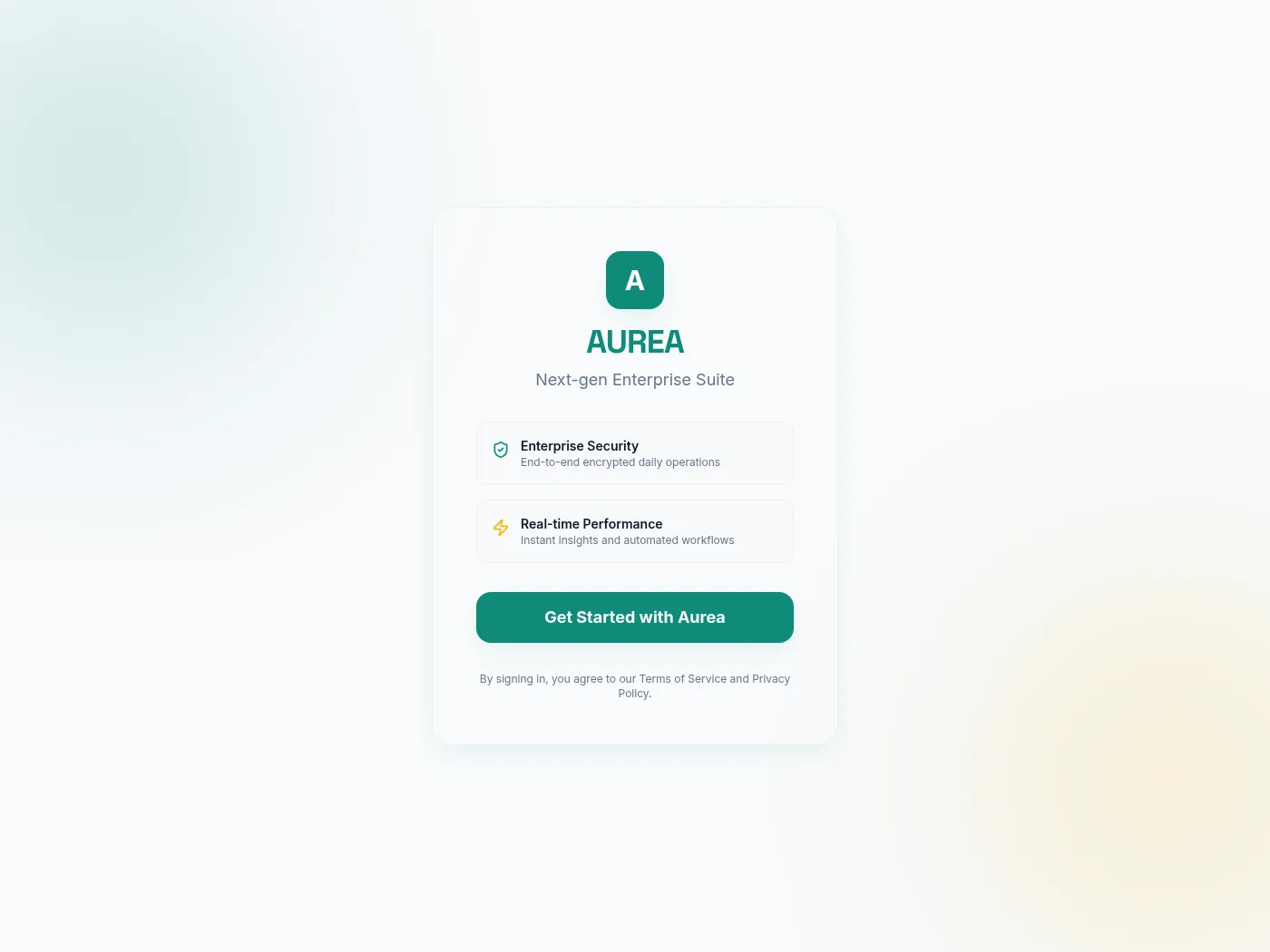 Aurea Enterprise Suite