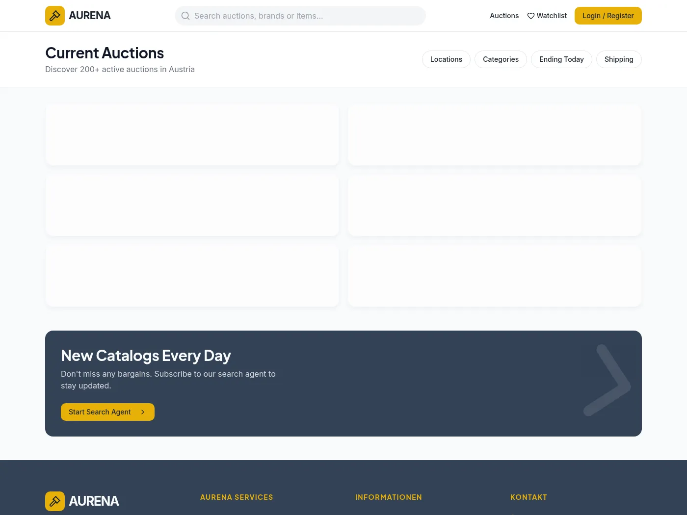 Aurena Auction Platform