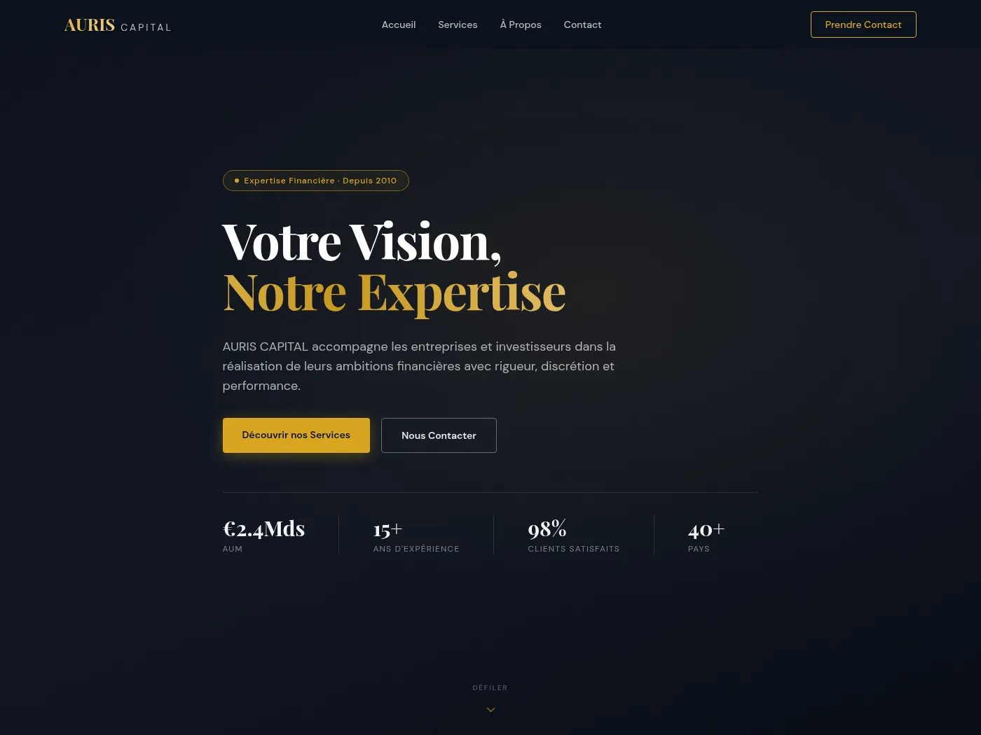AURIS CAPITAL Pro Site