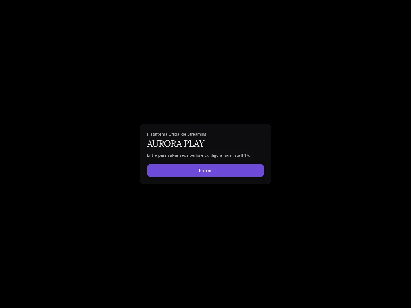 Aurora Play IPTV