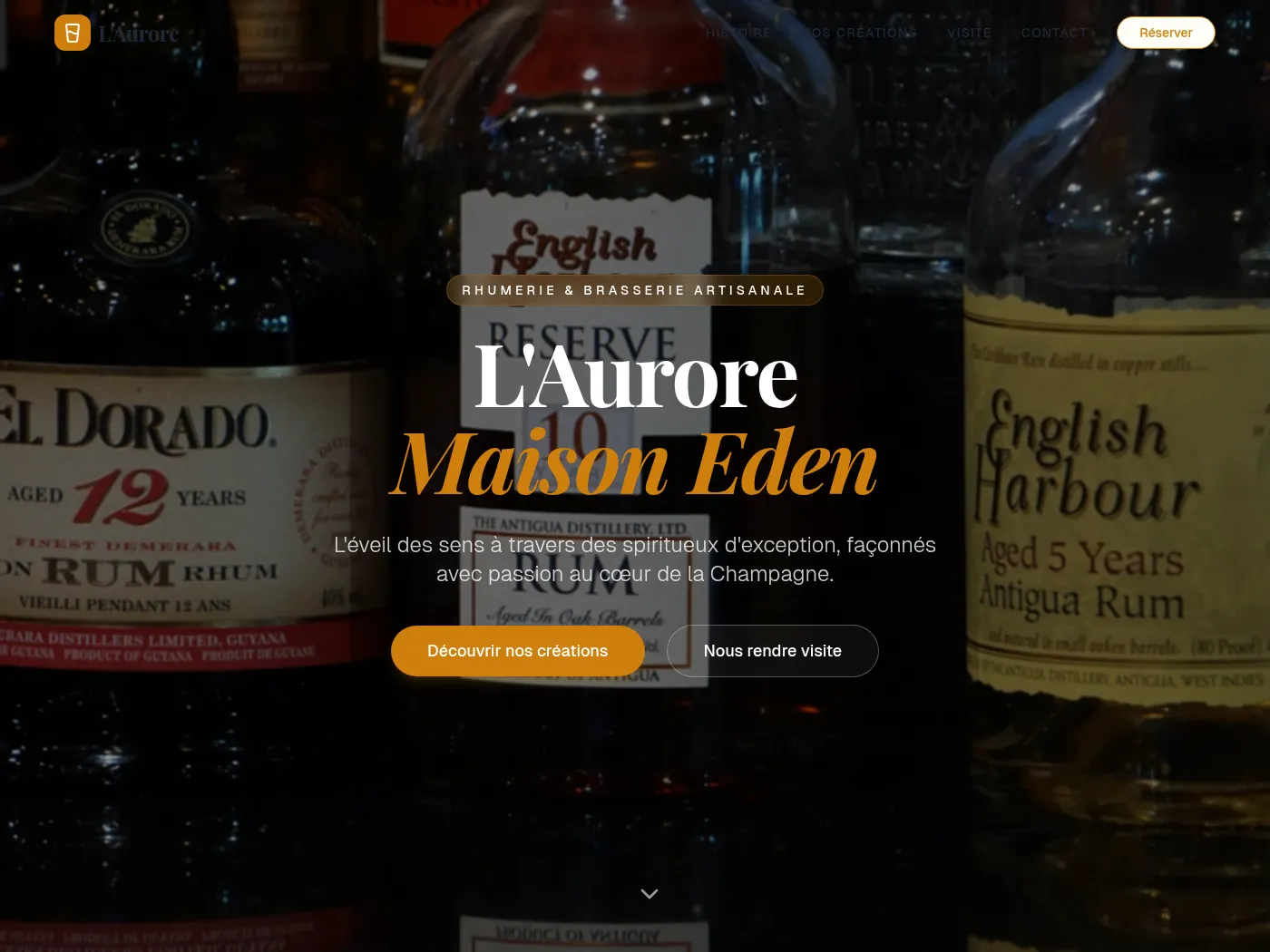 L'Aurore Vitrine Web