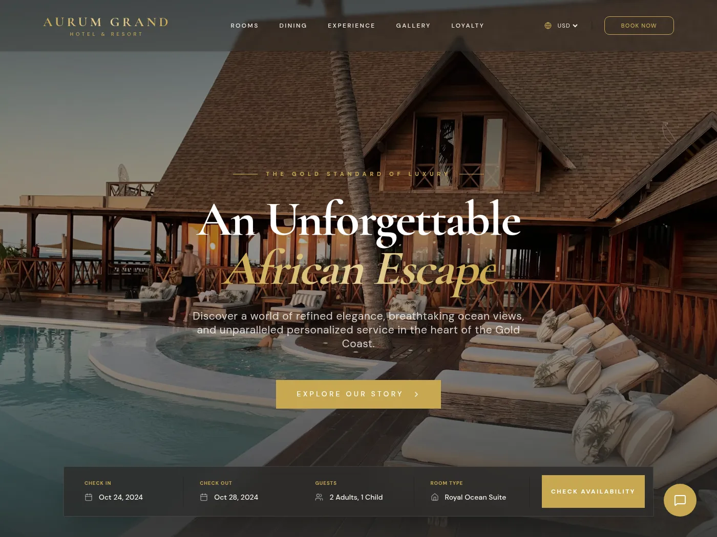 Aurum Grand Hotel Site