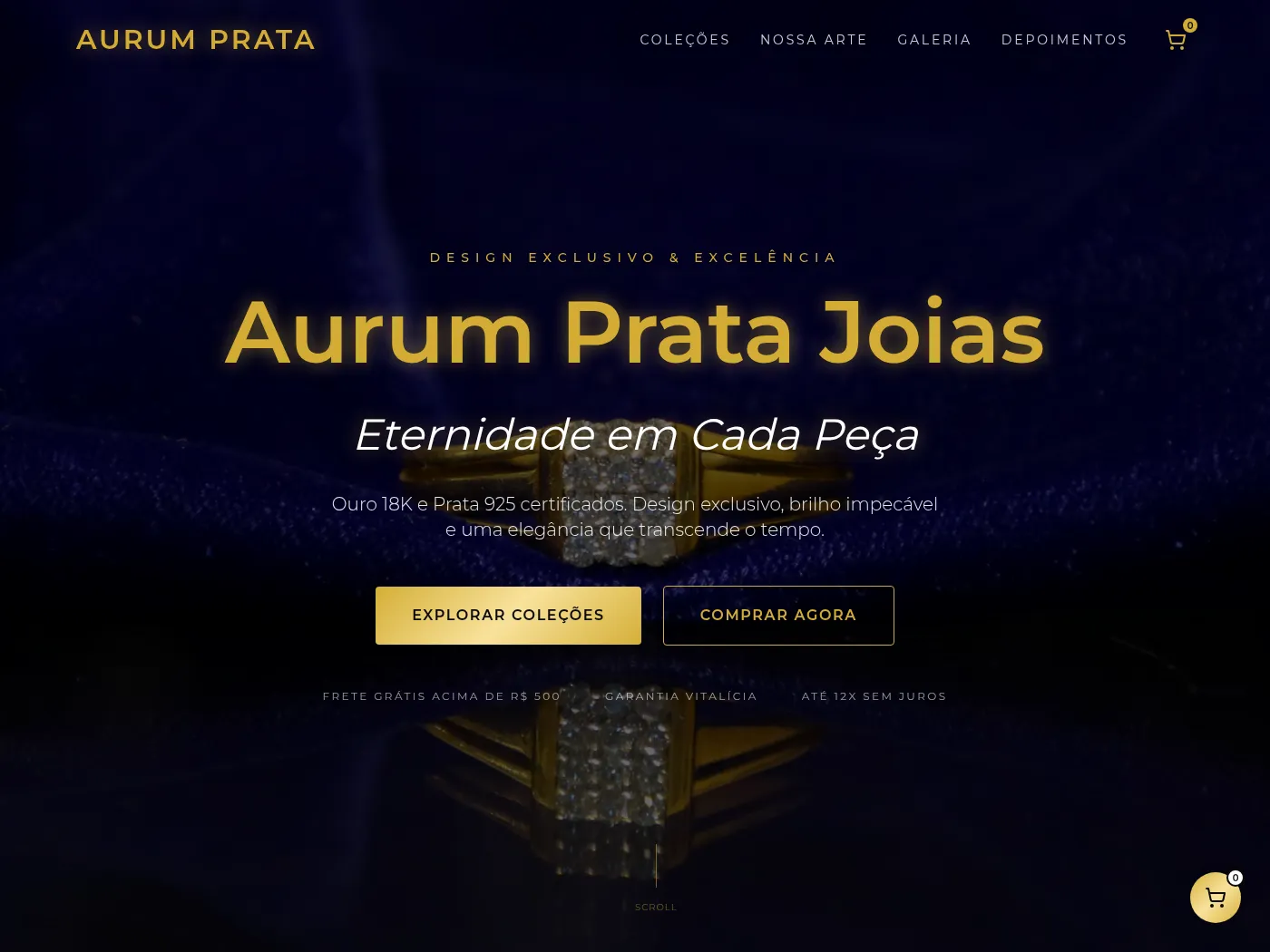 Aurum Prata Lux Landing