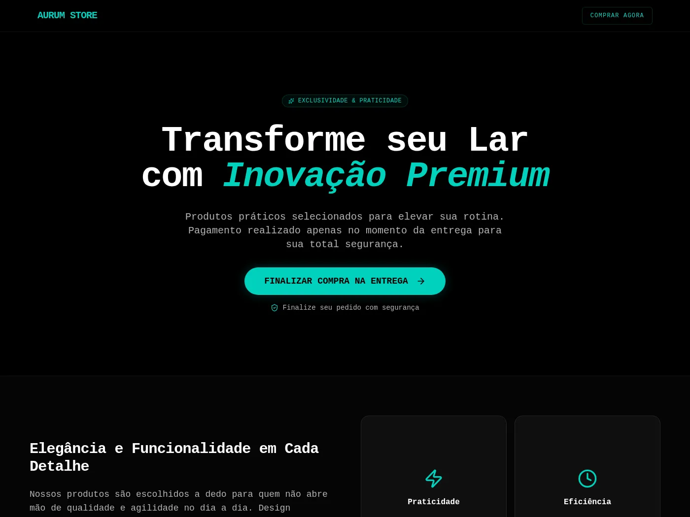Aurum Store Premium Page