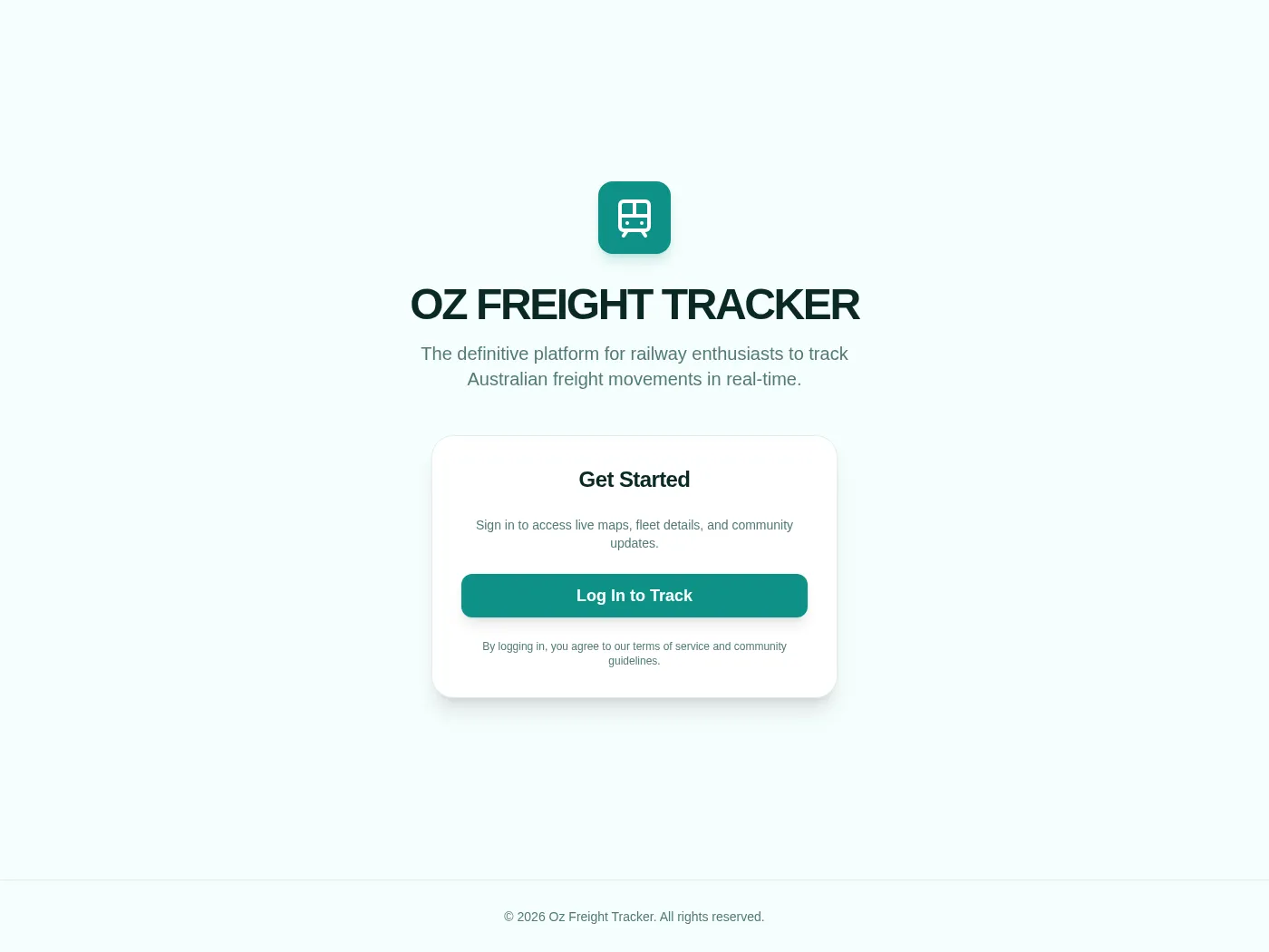 Oz Freight Tracker