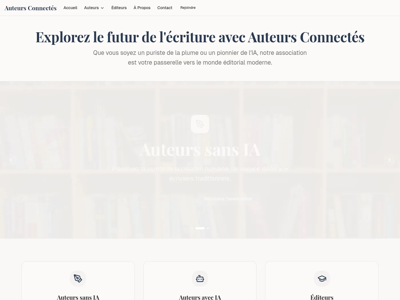 Auteurs Connectés