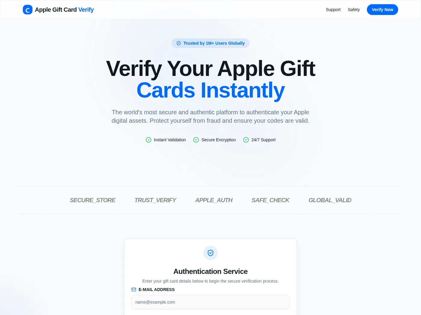 Authentic Gift Card Shop