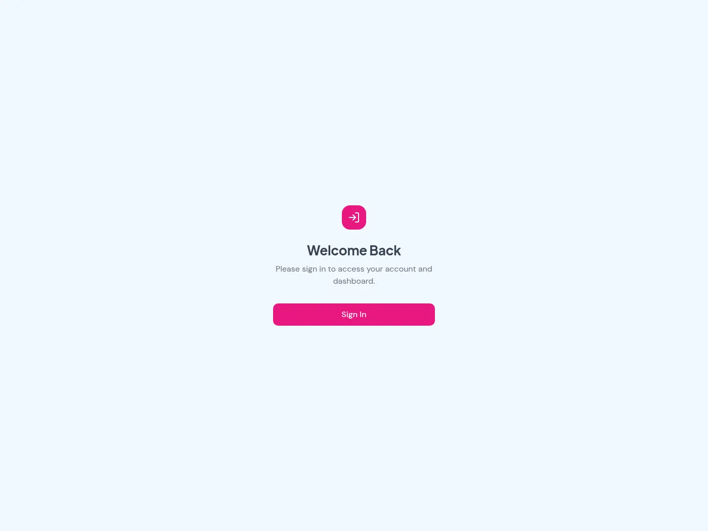 AuthFix Website Login