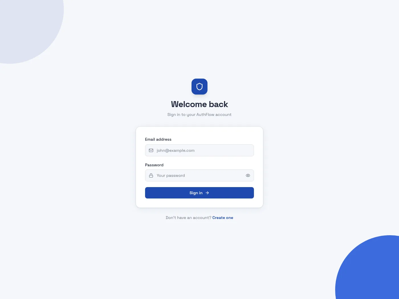 AuthFlow Portal